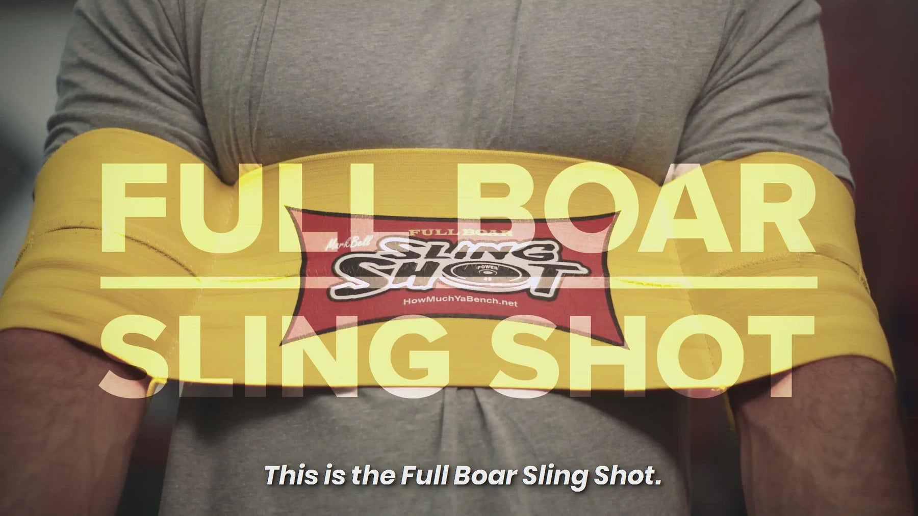 Full Boar Sling Shot® – Mark Bell Sling Shot®